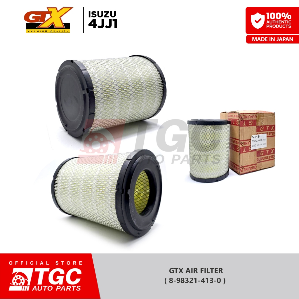 GTX Air Filter / Air Cleaner for ISUZU 4JJ1 ( 8-98321-413-0 ) - 1pc ...