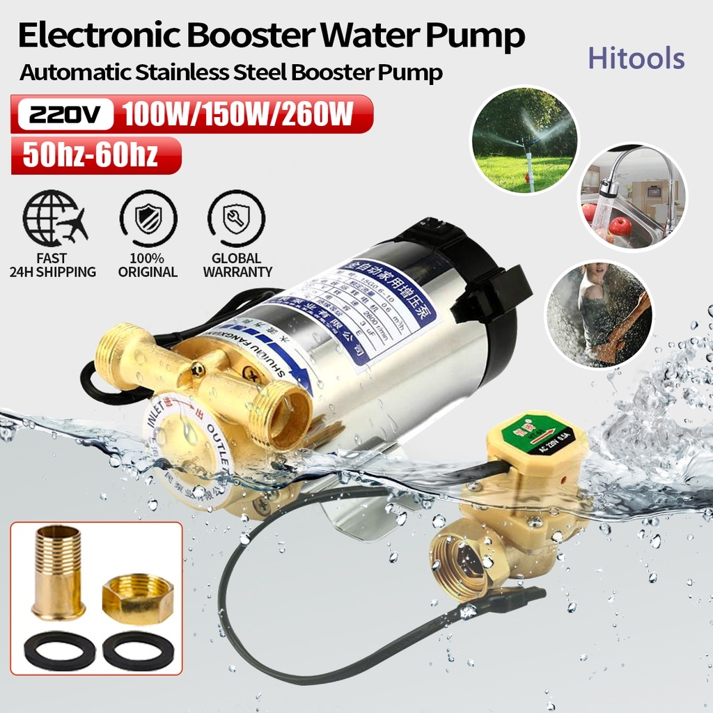 Water Booster Pump 100W/150W /260W 220V Home Boosting Water Pump ...
