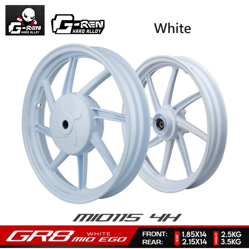 {COD} G-Ren Mags GR8 For Mio Sporty / Mio 115 Ego 4 Holes (Made In ...