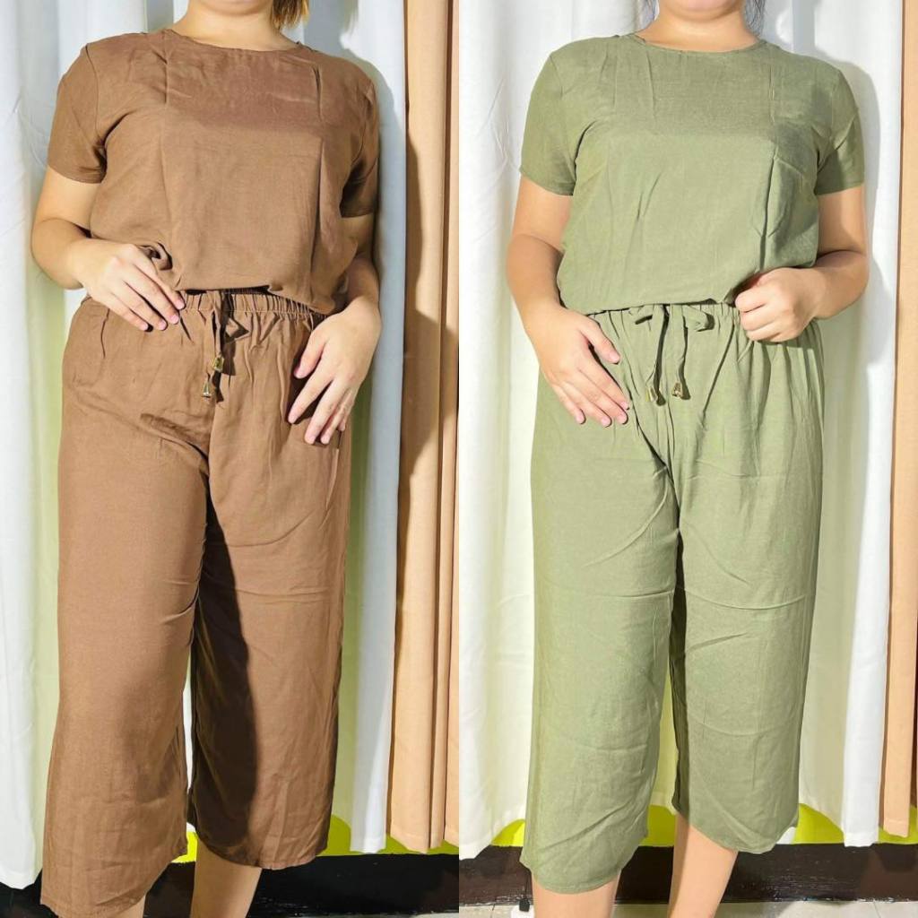 Challis Manggas Blouse and Tokong Squarepants Terno Set - Women's Wear ...