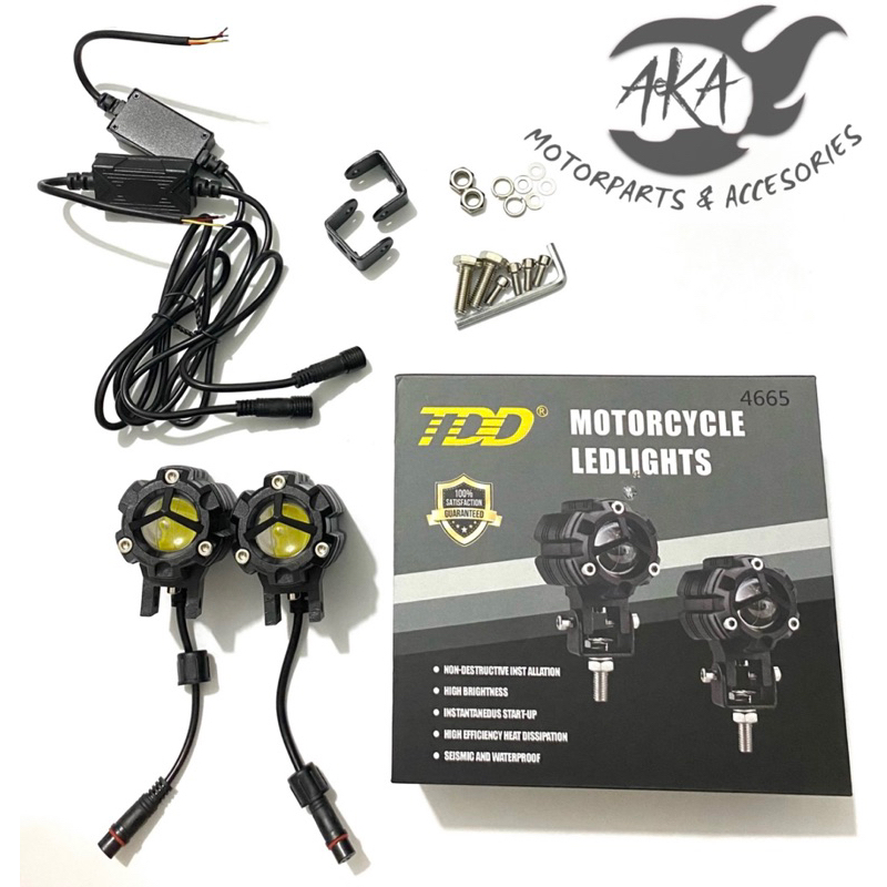 TDD 4665 NIGHT RIPPER 40WATTS CREE MINI DRIVING LIGHT DUAL COLOR ...