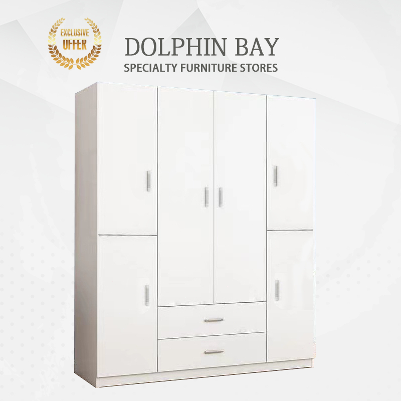 (COD)Wooden wardrobe, family bedroom, simple assembly, large cabinet ...