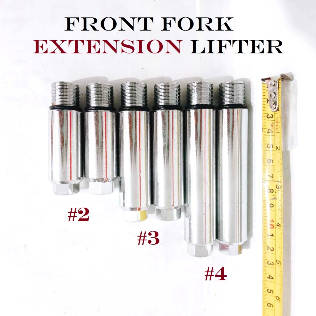 FRONT FORK SHOCK EXTENSION LIFTER XRM/WAVE | Shopee Philippines