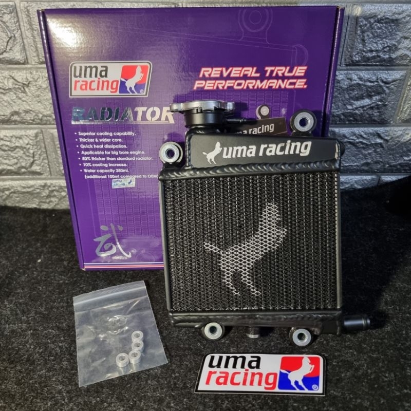 UMA Racing Radiator Aerox V2/NMAX V2 | Shopee Philippines