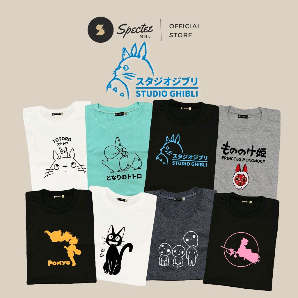 Studio GhibIi Tshirts | Spectee MNL Tee | Shopee Philippines