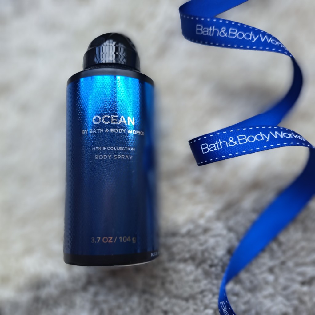 Original Bath and Body Works USA OCEAN Body Spray Deodorizing Men's ...