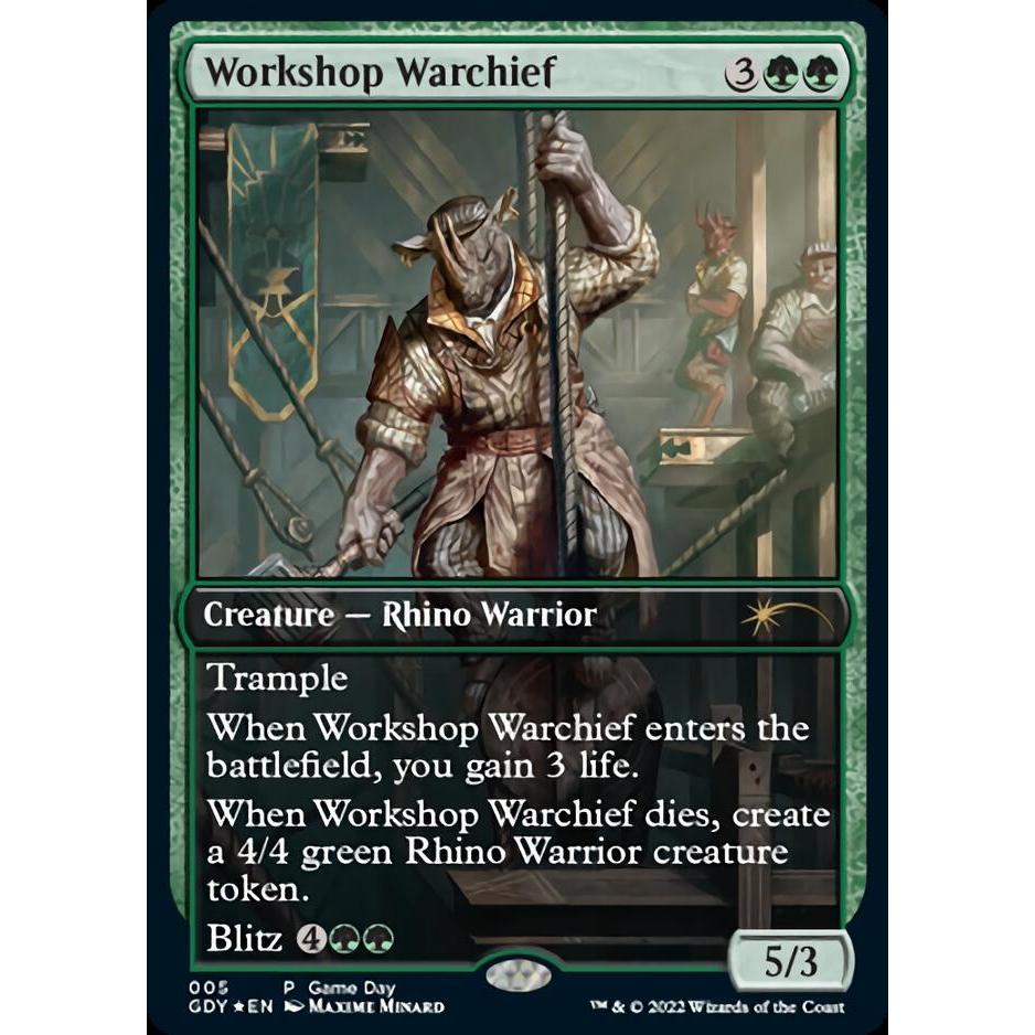 Workshop Warchief - Game Day & Store Championship Promos (GAME ...
