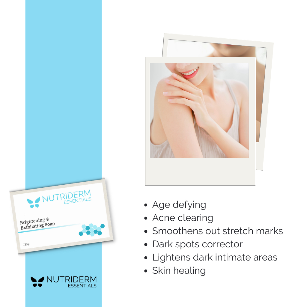 Brightening and Exfoliating Face and Body Soap 135grams for Men and ...