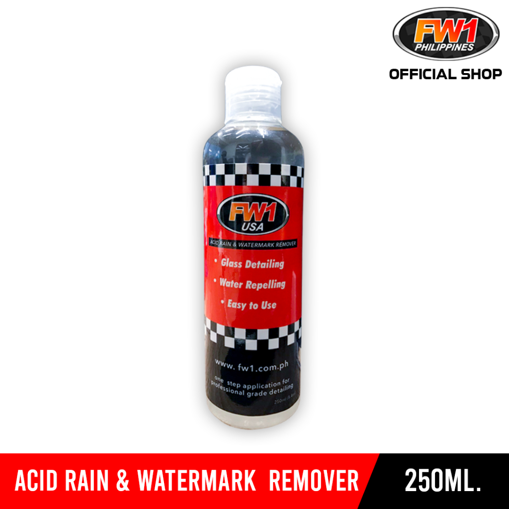 FW1 Acid Rain and Watermark Remover 250ml. | Shopee Philippines