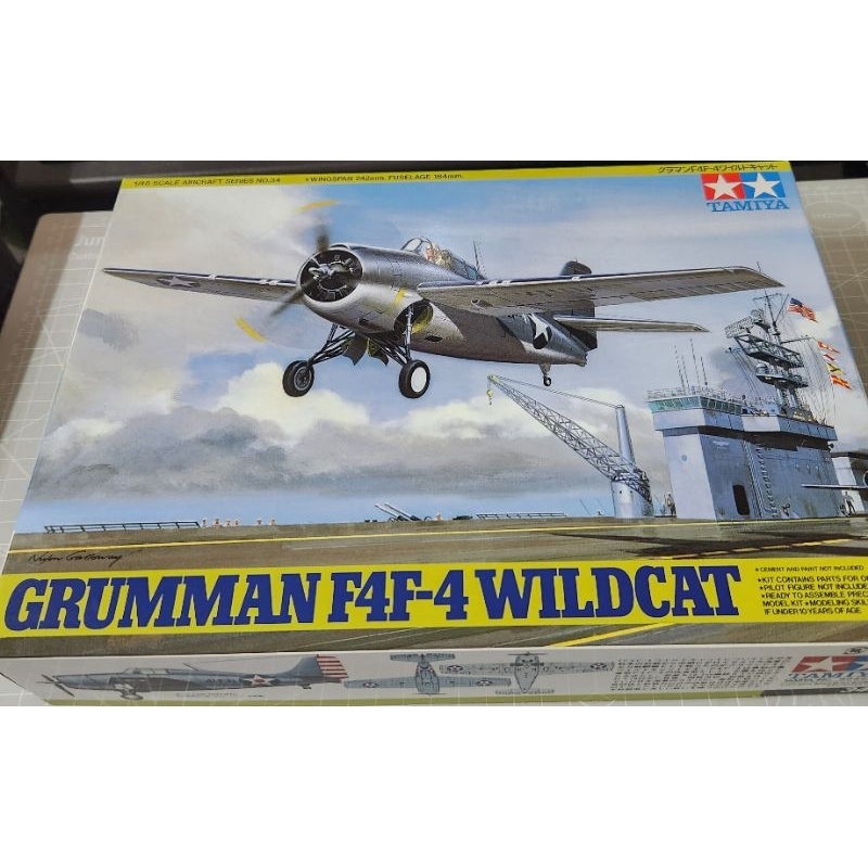 Tamiya 1/48 Grumman F4F-4 Wildcat | Shopee Philippines