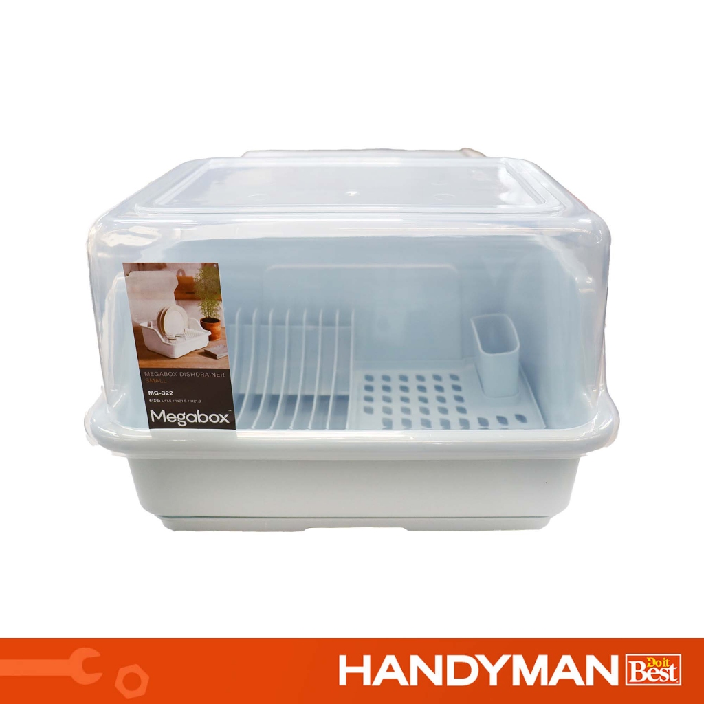 Megabox Dish Drainer Small, Blue (MG-322) | Shopee Philippines