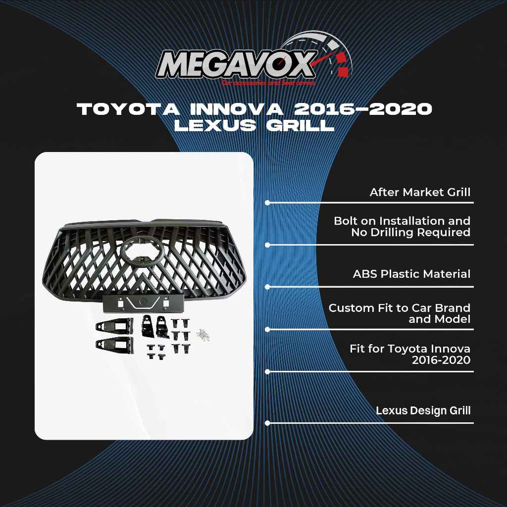 Toyota Innova 2016-2020 Lexus Grill | Shopee Philippines