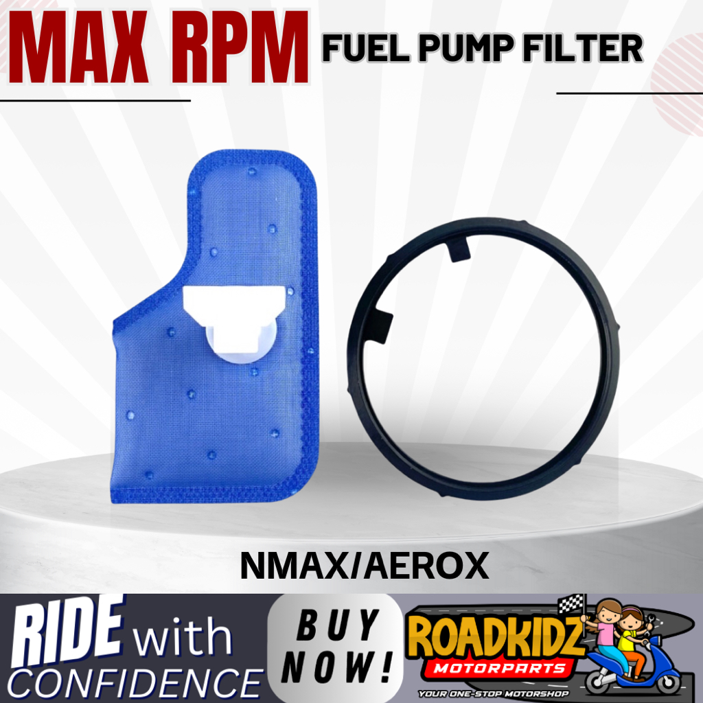 MAX RPM FUEL PUMP FILTER REPLACEMENT FOR NMAX,AEROX,SNIPER,RAIDER F.I ...