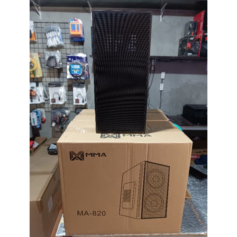 PC Casing MMA820 Basic case Black mesh front | Shopee Philippines