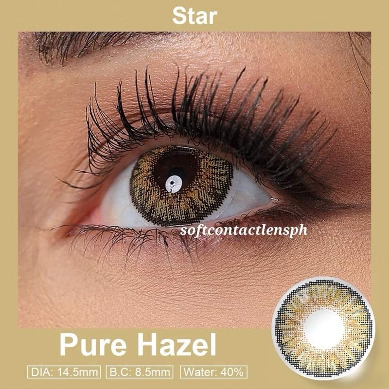 STAR PURE HAZEL DOLL EYE CONTACT LENS | Shopee Philippines