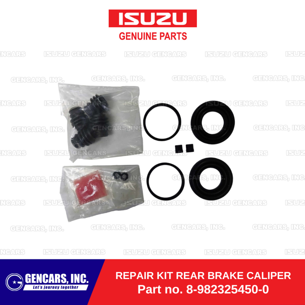 Isuzu Repair kit Rear Brake Caliper for Mux 2015-2019 (8982325450 ...