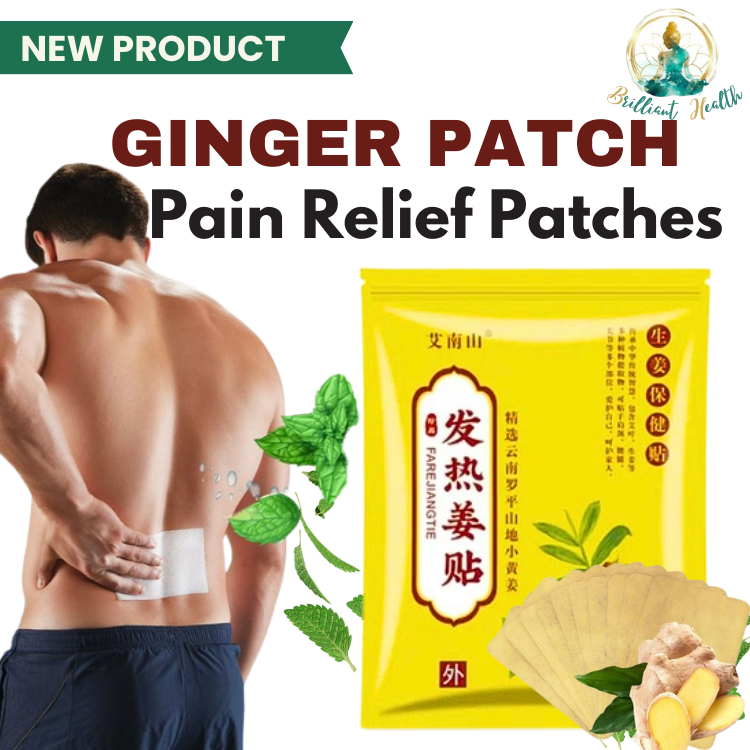 Herbal Ginger Patch Medical Plasters Joint Shoulder Arthritis Back Knee ...