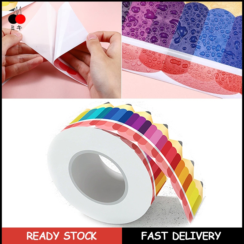 Stripe Scalloped Border Sticker Trim Bulletin Borders Stickers Self ...