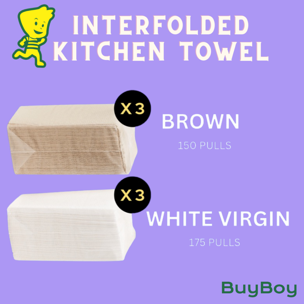 Interfolded Kitchen Paper Towel Tissue | Shopee Philippines