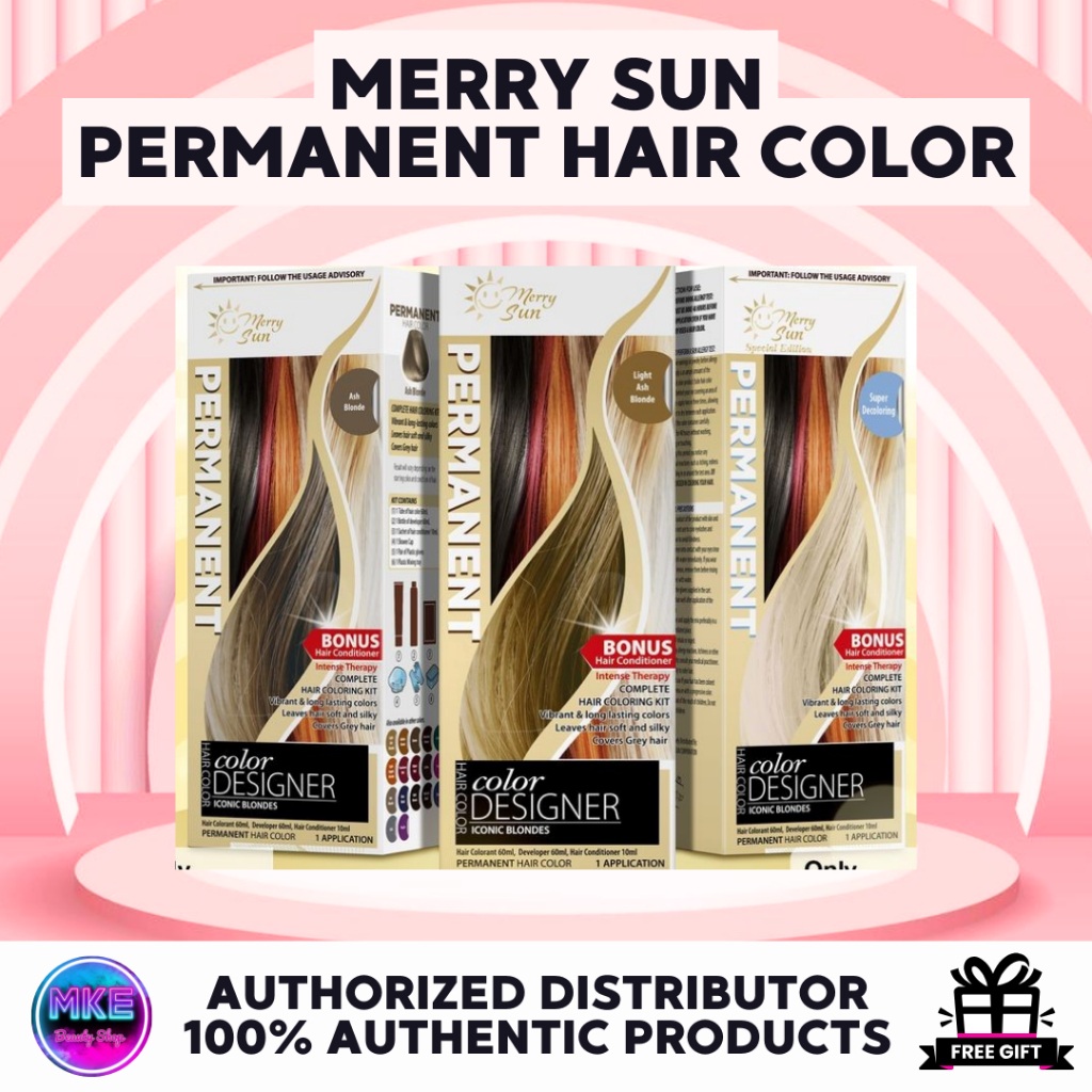 Merry Sun Permanent Hair Color | Shopee Philippines