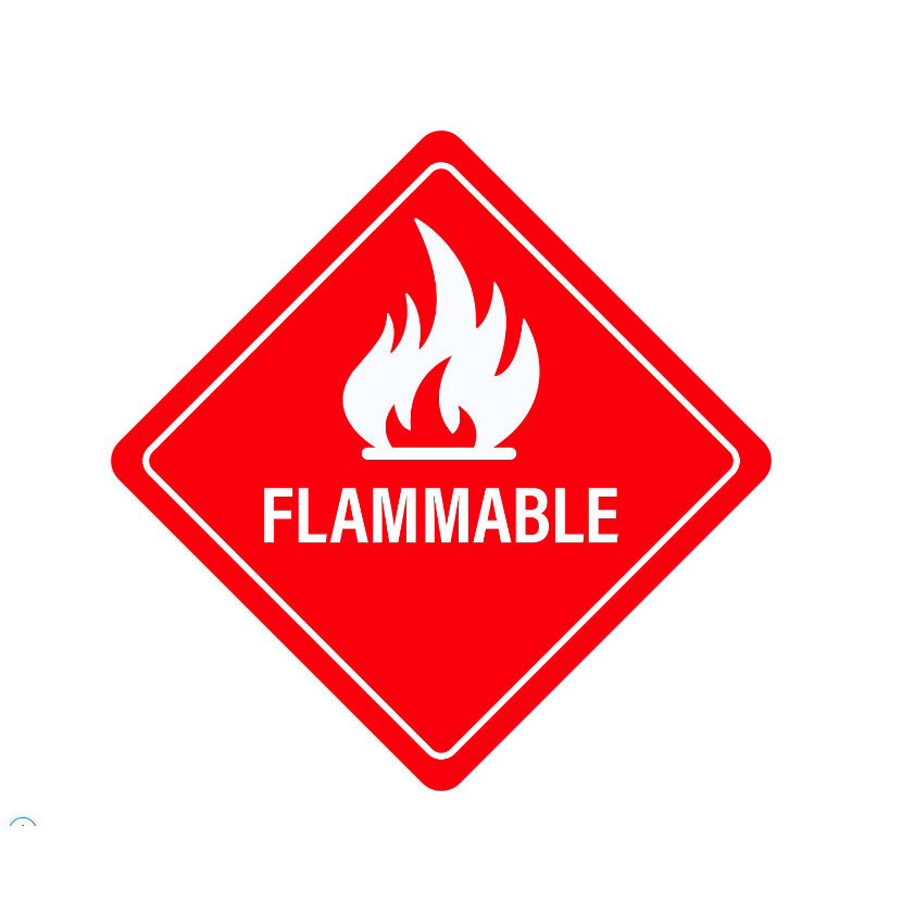 Label/Signage Flammable | Shopee Philippines