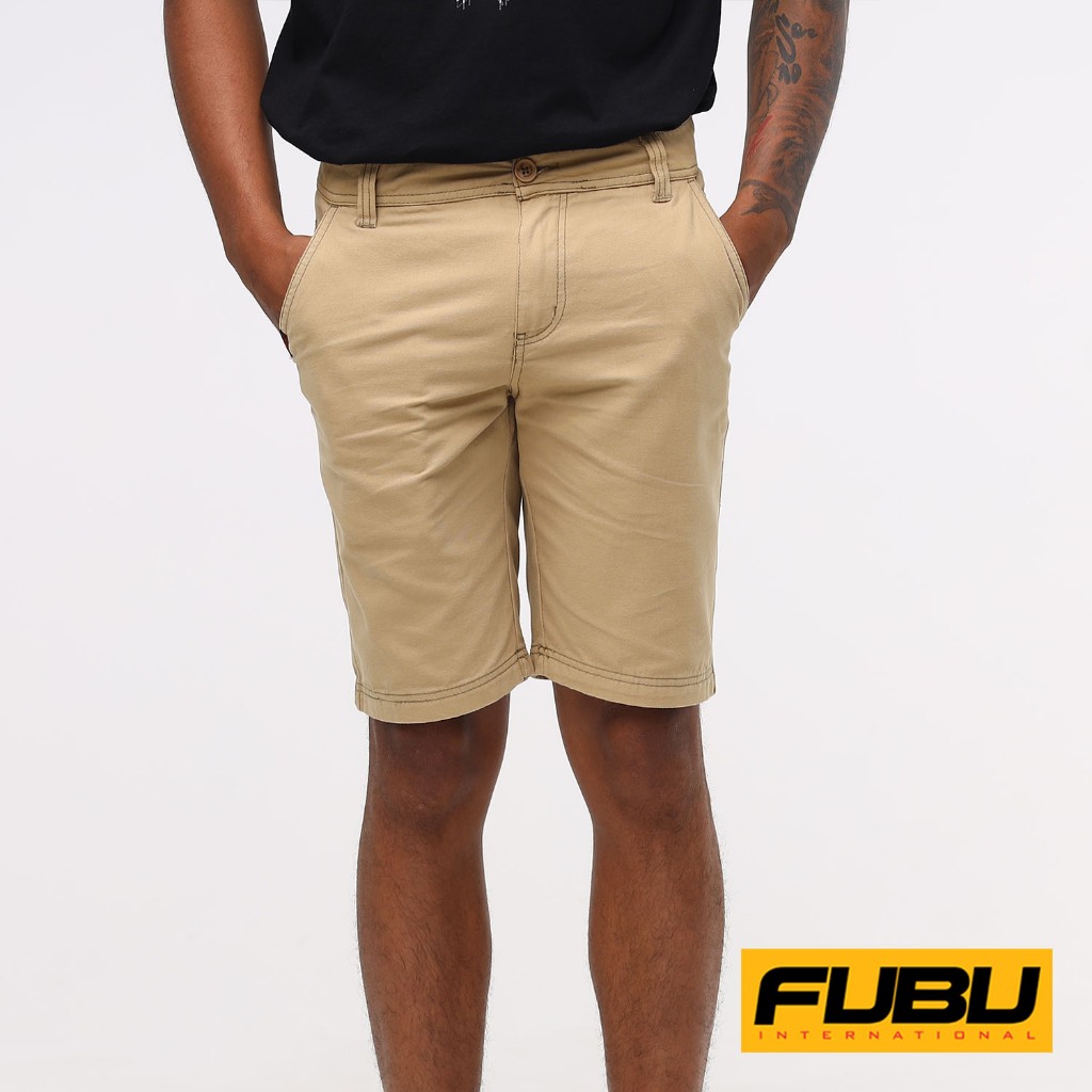 Fubu Regular Tapered Shorts FSB31-0049 | Shopee Philippines