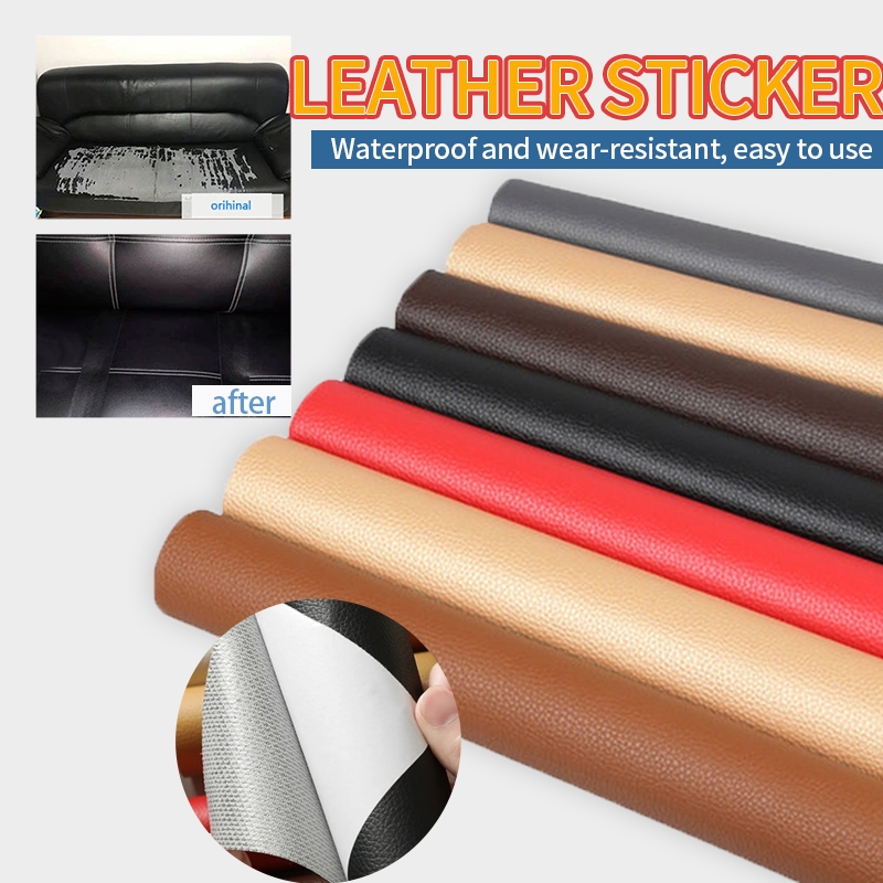 FIIO Leather Patch Stickers 50X137CM Self Adhesive Repair Sofa Seat No ...