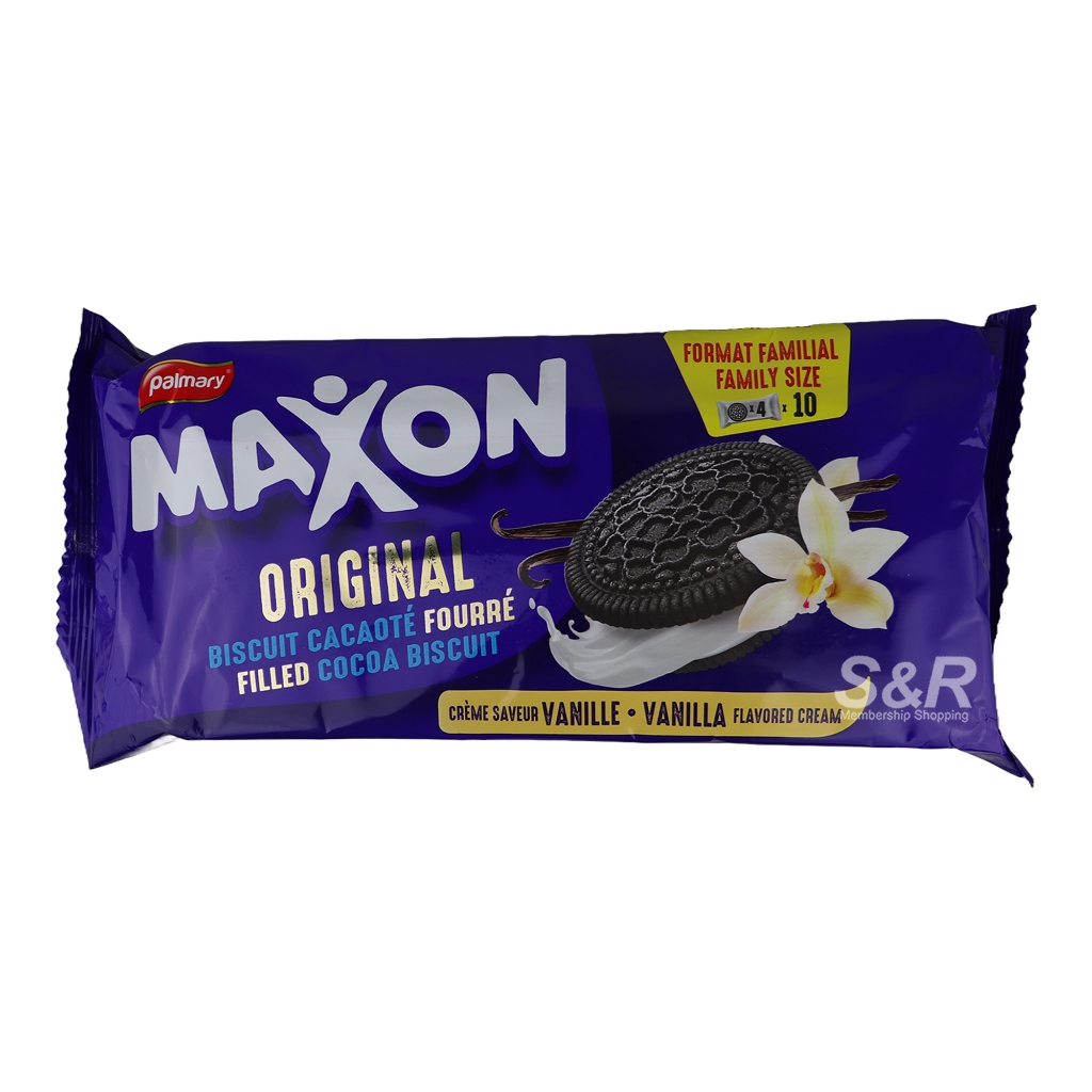 Palmary Maxon Cocoa Filled with Vanilla Biscuit 380g | Shopee Philippines