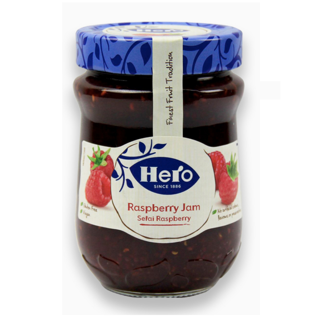 Hero Raspberry Jam/ Blueberry Jam/ Apricot Jam 340g | Shopee Philippines