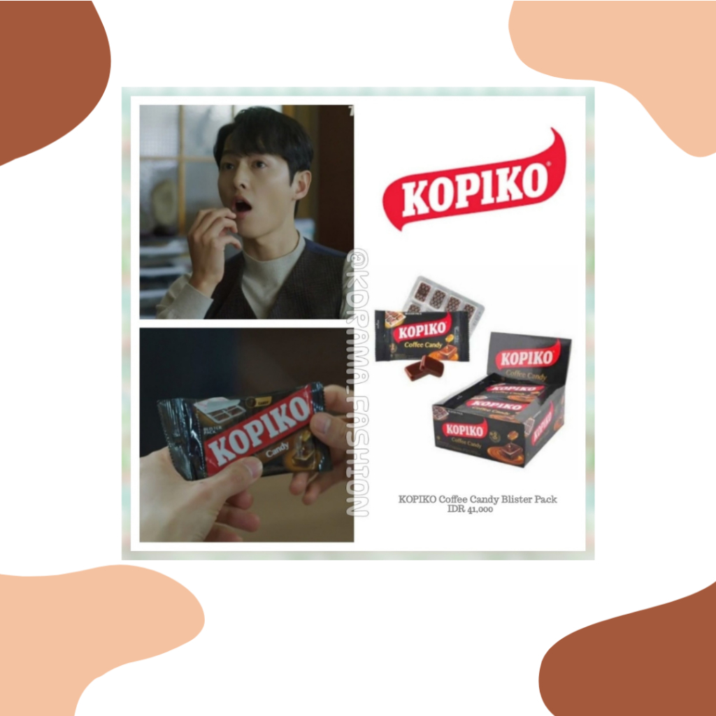 DAISO KOREA - Copico Kopiko Coffee Flavored Candy Blister Pack 32g ...