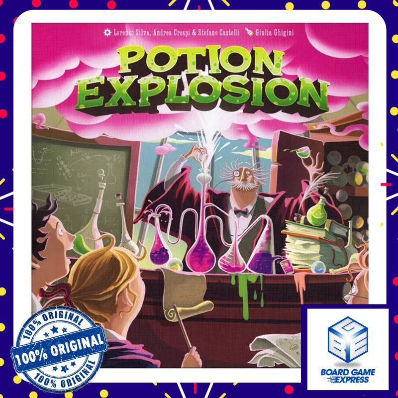 Potion Explosion - Horrible Guild - Board Games | Shopee Philippines
