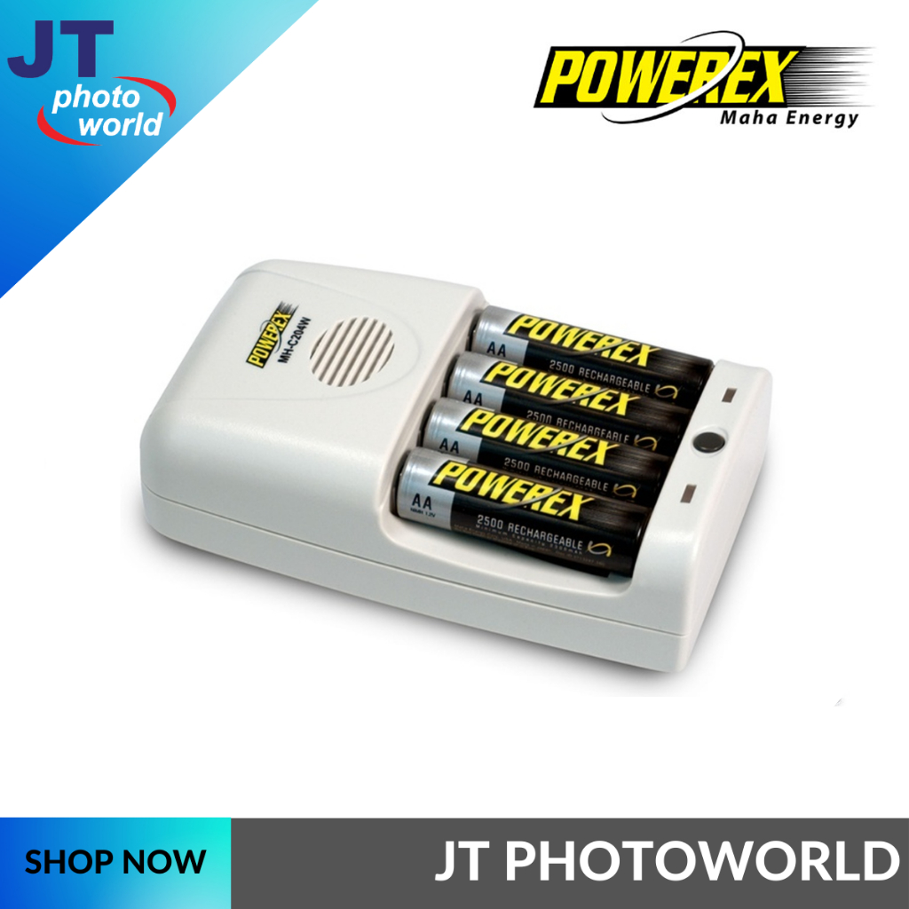 POWEREX MH-C204W4AAI Battery Charger | Shopee Philippines