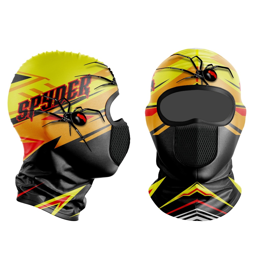 SPYDER BONET/BALACLAVA FOAM INSPIRED DESIGNS full bonet mask full ...