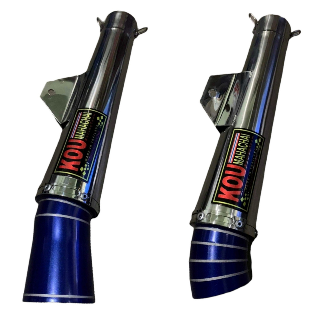 KOU BlueTip Motorcycle Exhaust Muffler Pipes Tube type - fast shipping ...