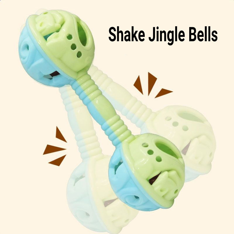 Baby and toddler handshake rattle toy infant and toddler dumbbell ...