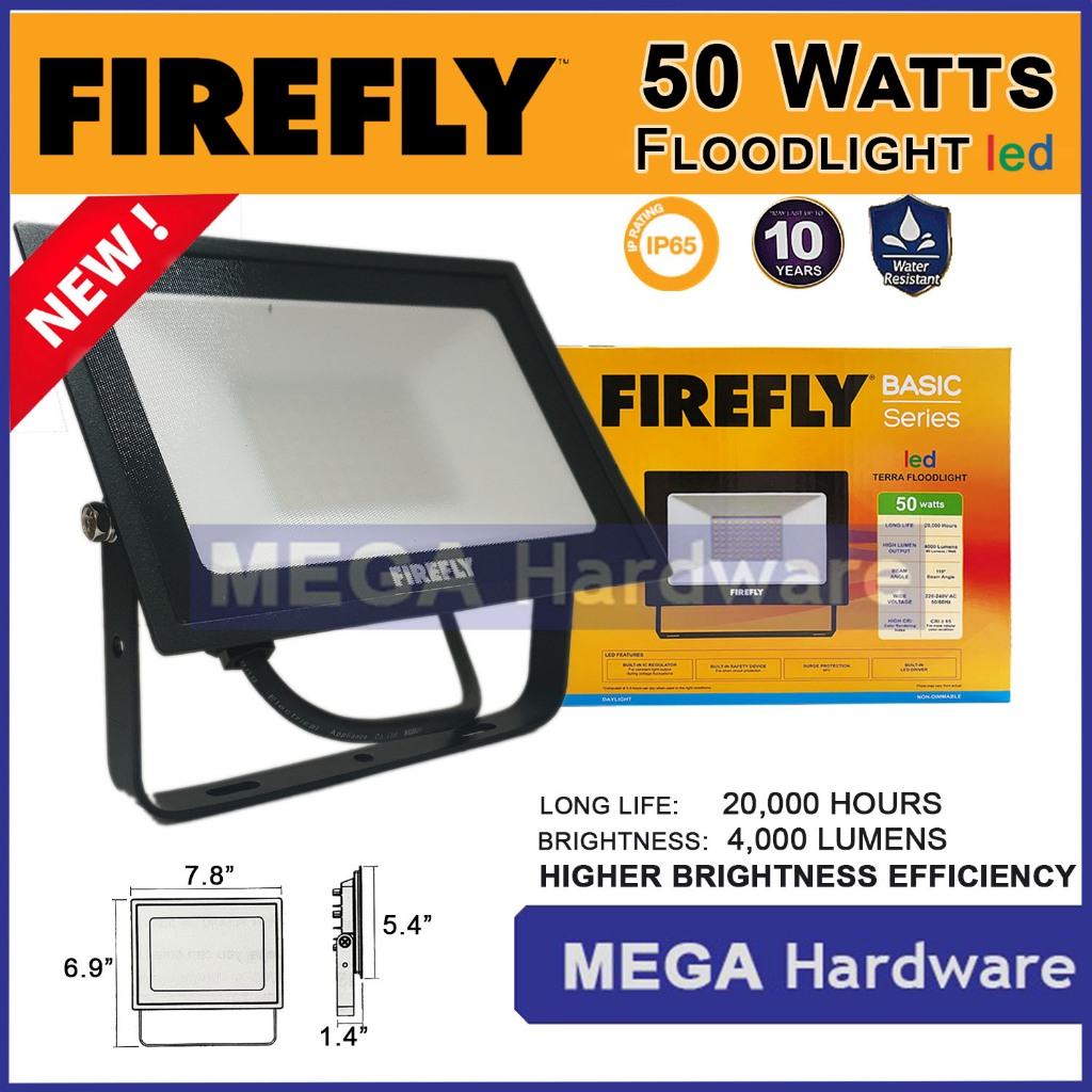 Firefly or Ecolum Outdoor LED Flood light | Shopee Philippines