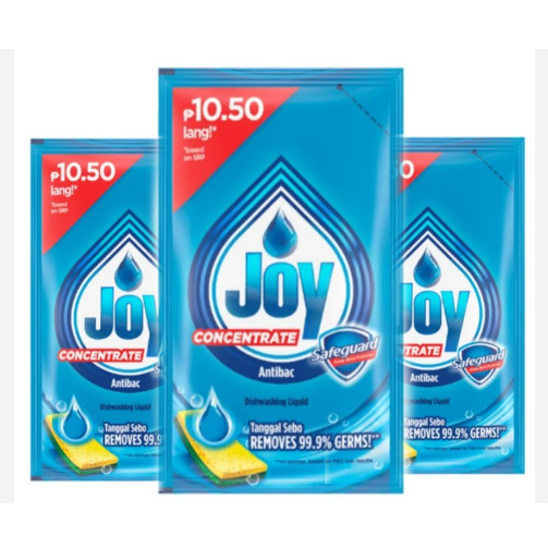 Joy Diswashing Liquid Antibac Blue (36ml x 12sachets) | Shopee Philippines