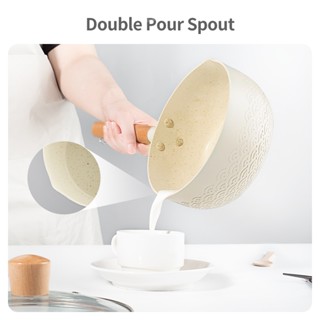 INSSA Saucepan Milk Pan Snow Pan Frying Pan Nonstick Aluminum 18cm/20cm ...