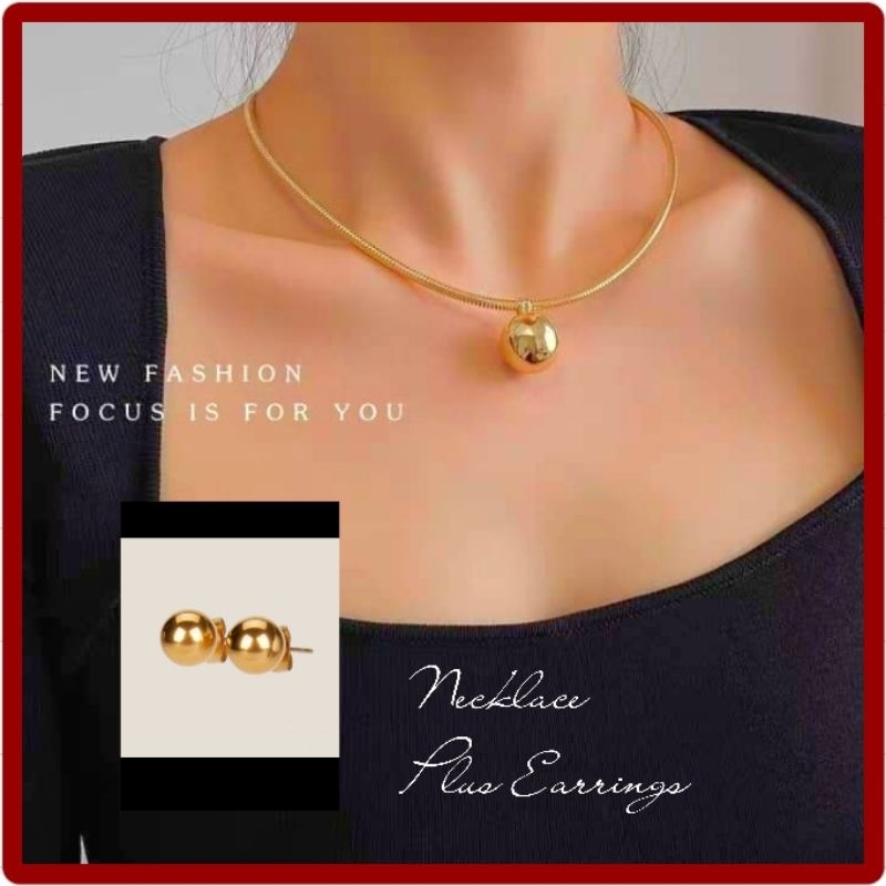 10k Pure Gold Choker Necklace for Women ( NON TARNISH) | Shopee Philippines