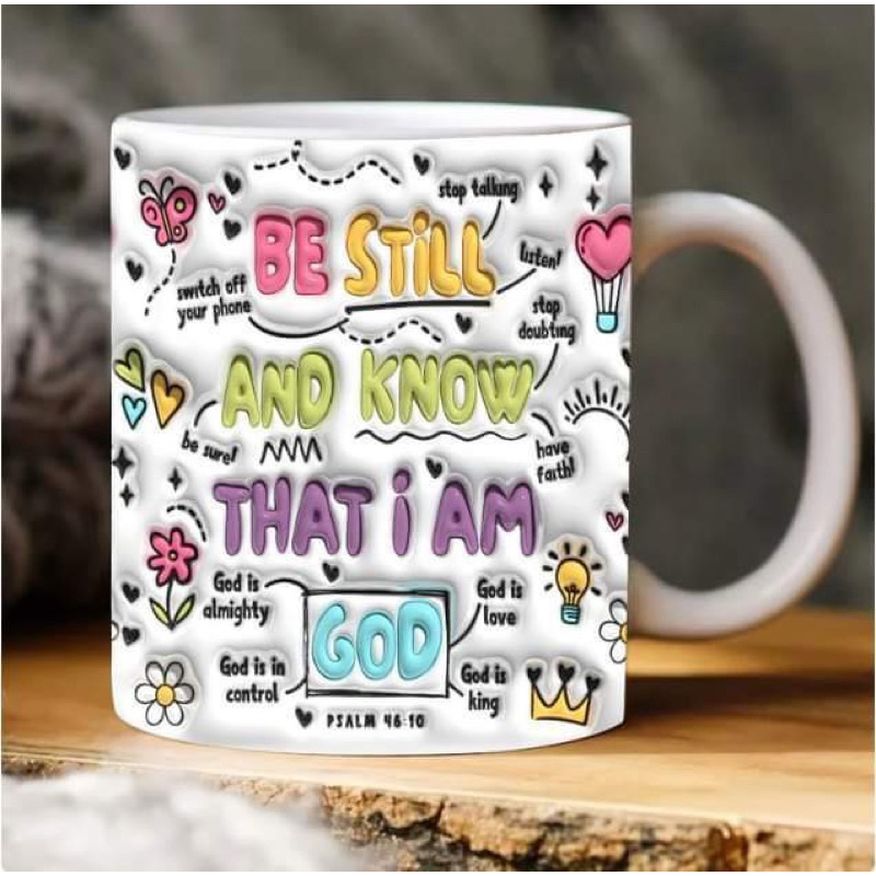 3D Bible Verse Mug Design | Shopee Philippines