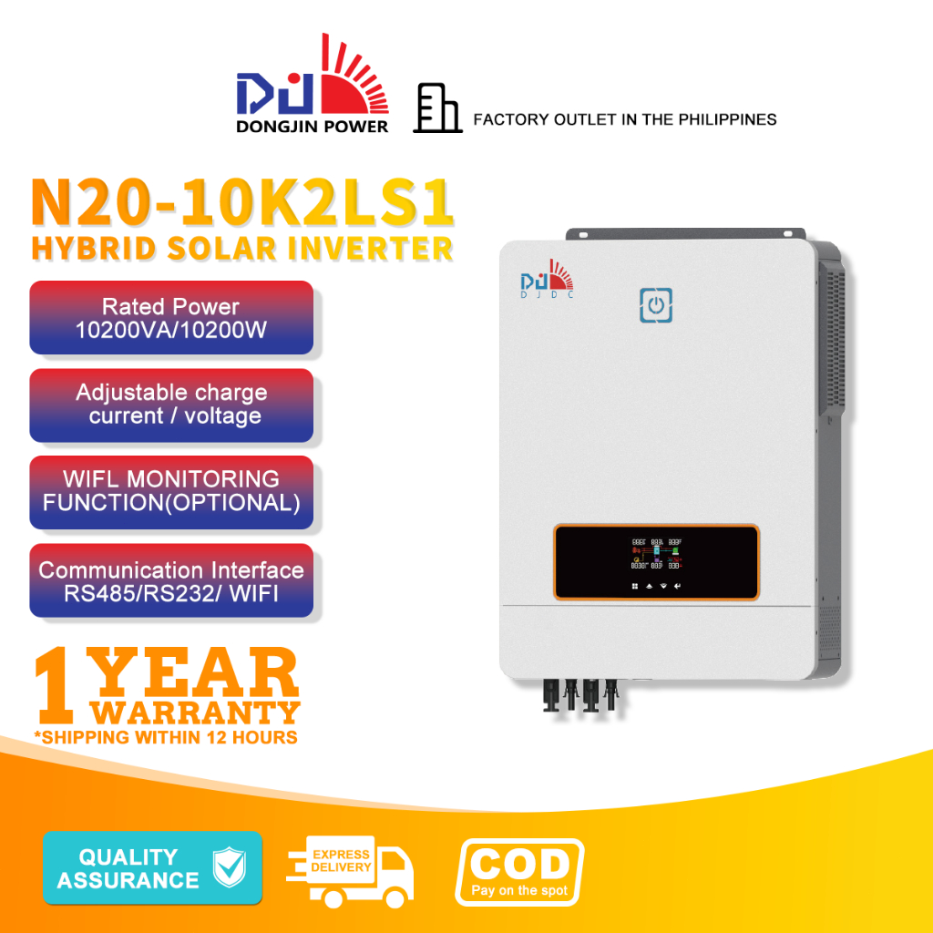 DongJin Power 10.2KW 48V on-grid /off-grid Hybrid Inverter with WIFI ...