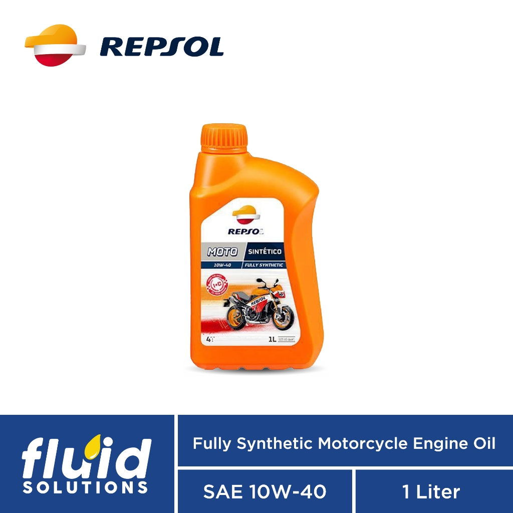 Repsol MOTO SINTETICO 4T 10W-4 Fully Synthetic Motorcycle Engine Oil ...