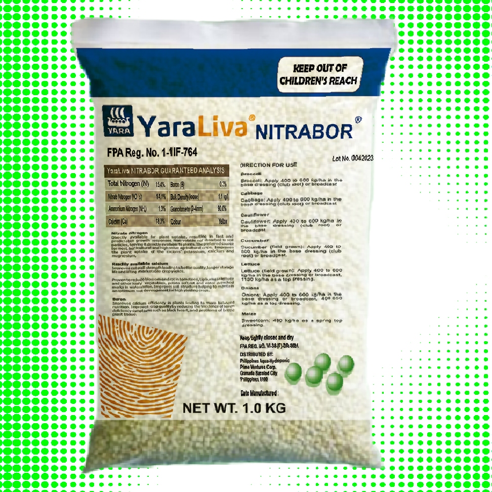 YaraLiva NITRABOR (15.4% N + 25.9% CaO + 0.3% B) | Shopee Philippines