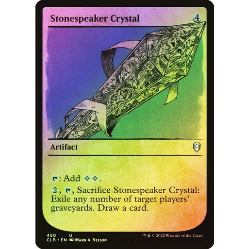 Stonespeaker Crystal - Commander Legends: Battle for Baldur's Gate (CLB ...