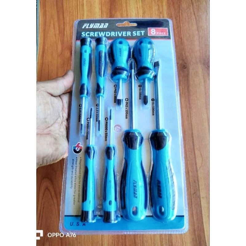 flyman orig. screwdriver set 8pcs | Shopee Philippines