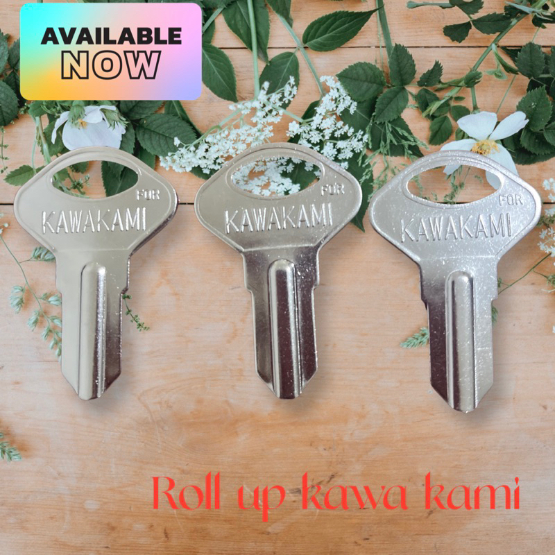 roll up blank key Kawa kami(10pcs for 250) | Shopee Philippines
