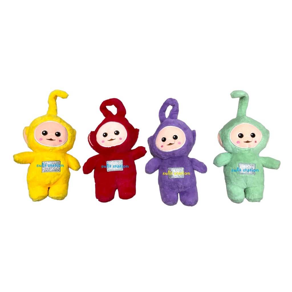 4pcs TELETUBBIES TELE TUBBIES LAA LAA PO TINKY WINKY DIPSY BABY STUFFED ...