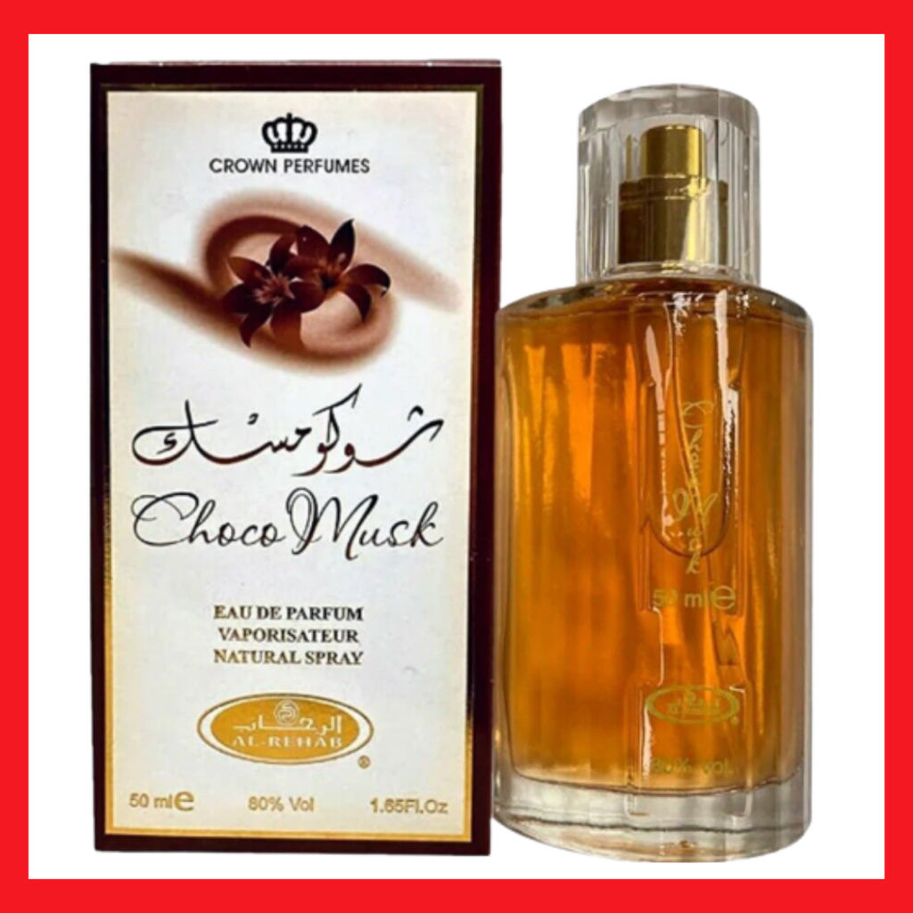 Choco musk perfume 50ml | Arabian Perfume Chocolate scent Al Rehab ...