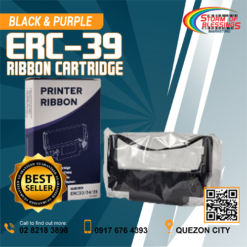 ERC-39 Compatible Ribbon Cartridge for Epson Dot Matrix Printer ...