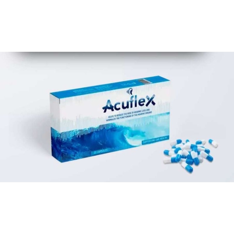 ACUFLEX(20 capsule)helps reduce the risk of hearing loss and normalize ...